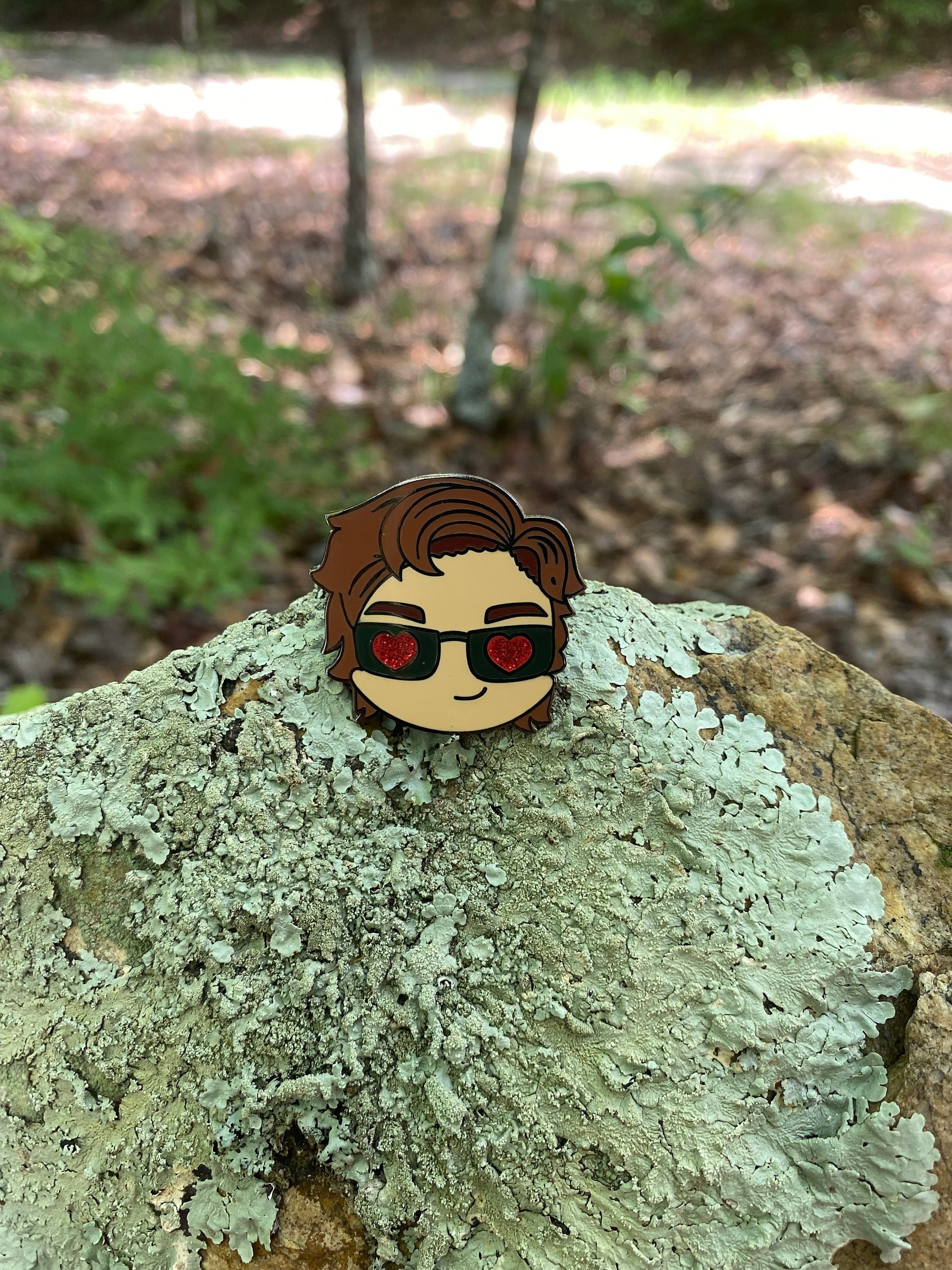The Babysitter Lovey Eyes 1.25" Enamel Pin - Etsy