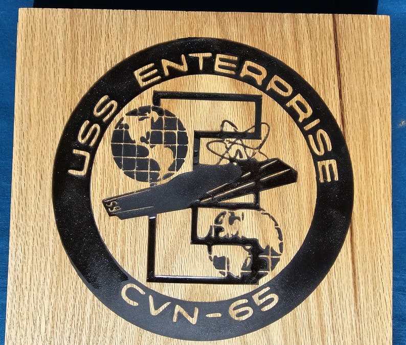 USS Enterprise CVN 65 Crest - Etsy
