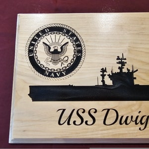 USS Dwight D Eisenhower - Etsy
