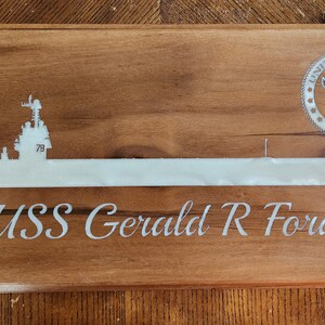 USS Gerald R Ford - Etsy