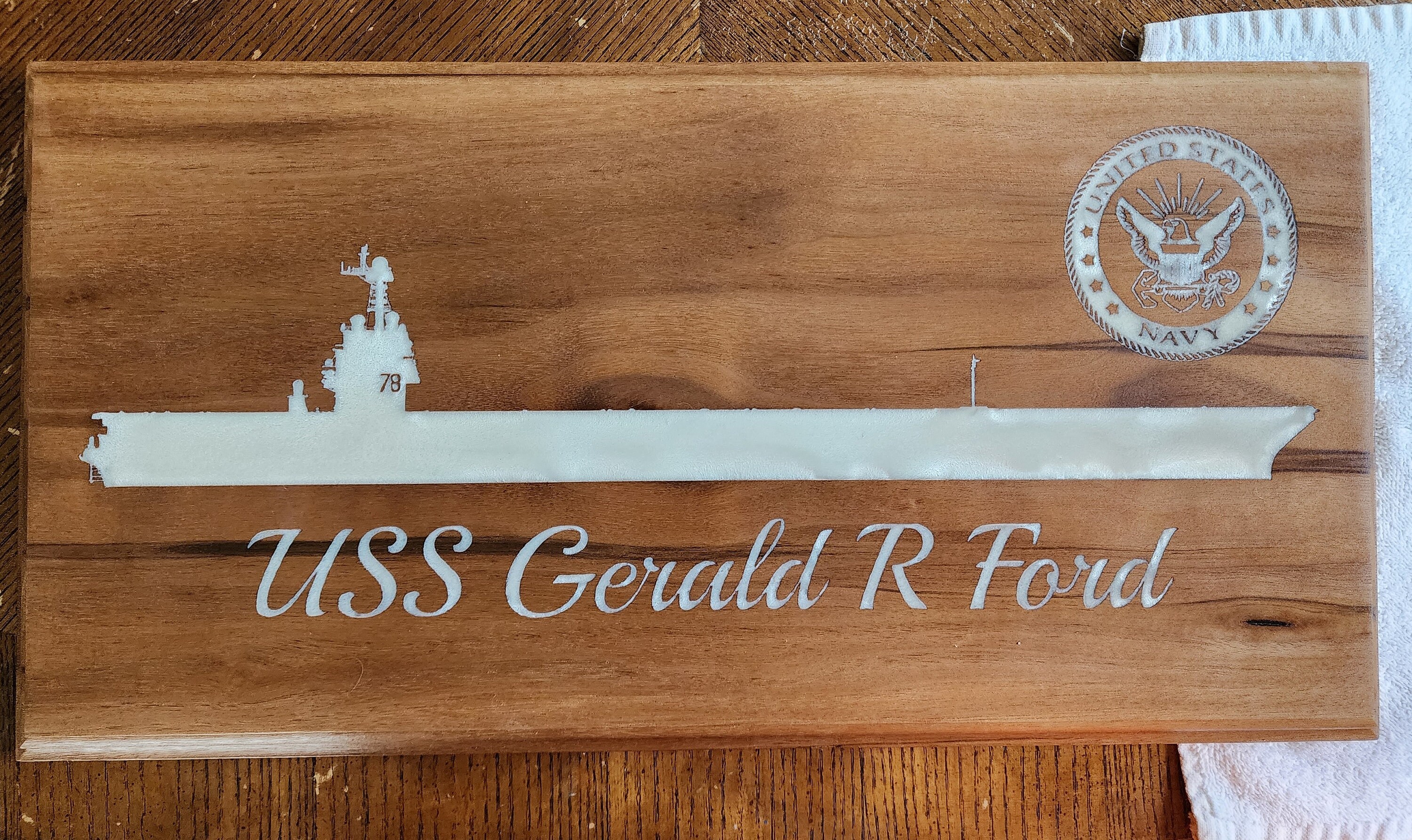 USS Gerald R Ford - Etsy