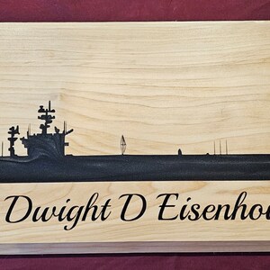 USS Dwight D Eisenhower - Etsy