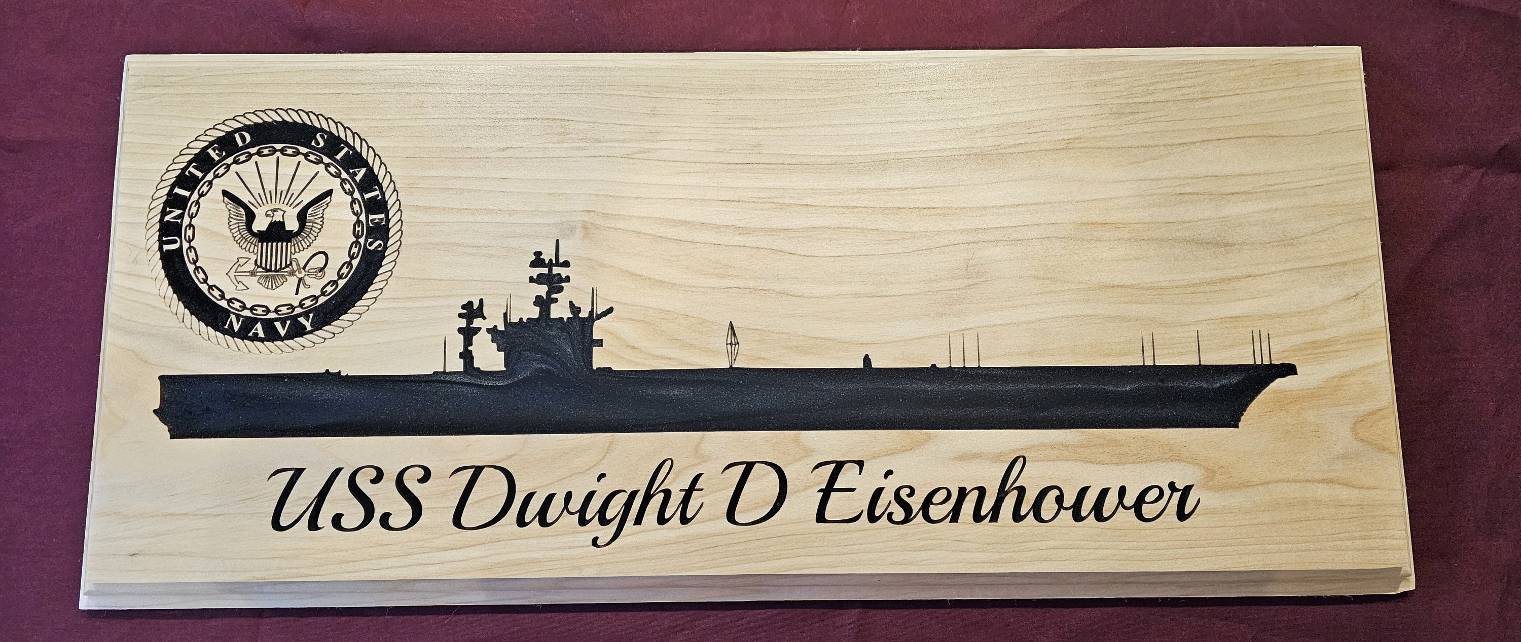 USS Dwight D Eisenhower - Etsy