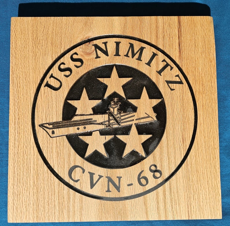 USS Nimitz Crest - Etsy