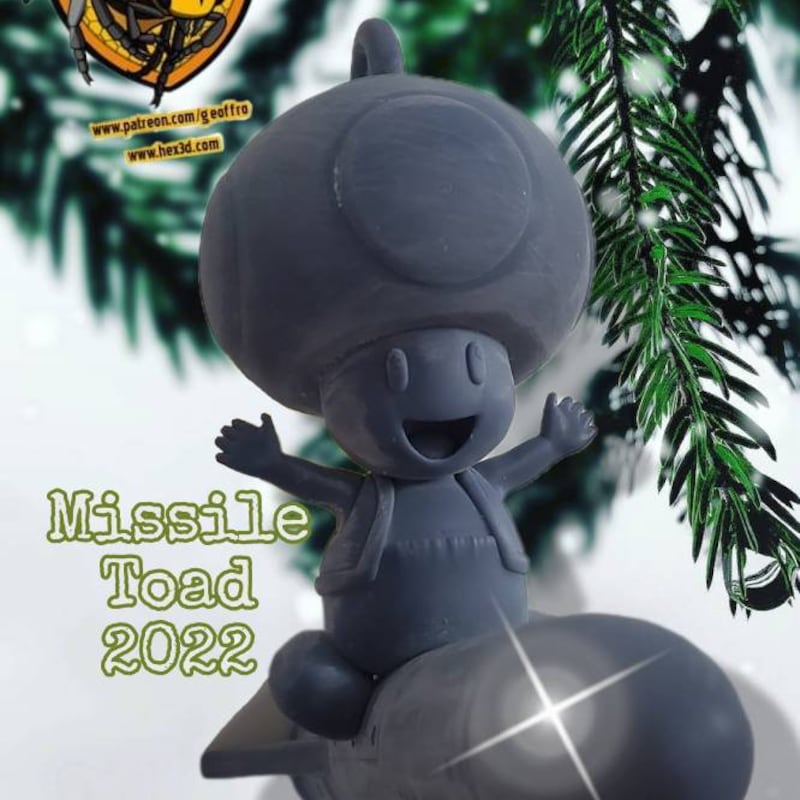 Missile Toad - Etsy