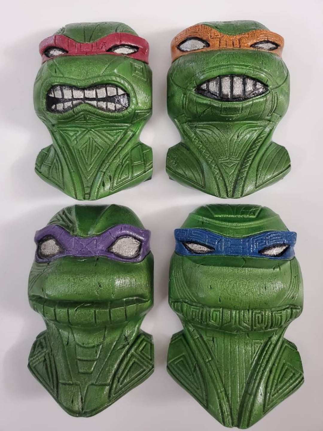 TNMT Ninja Turtles Tiki Fridge Magnet Bottle Openers. - Etsy
