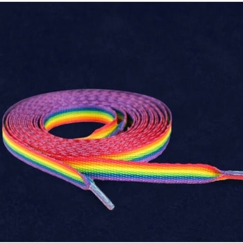 Bi LGBTQ Shoelaces for PRIDE - Etsy UK