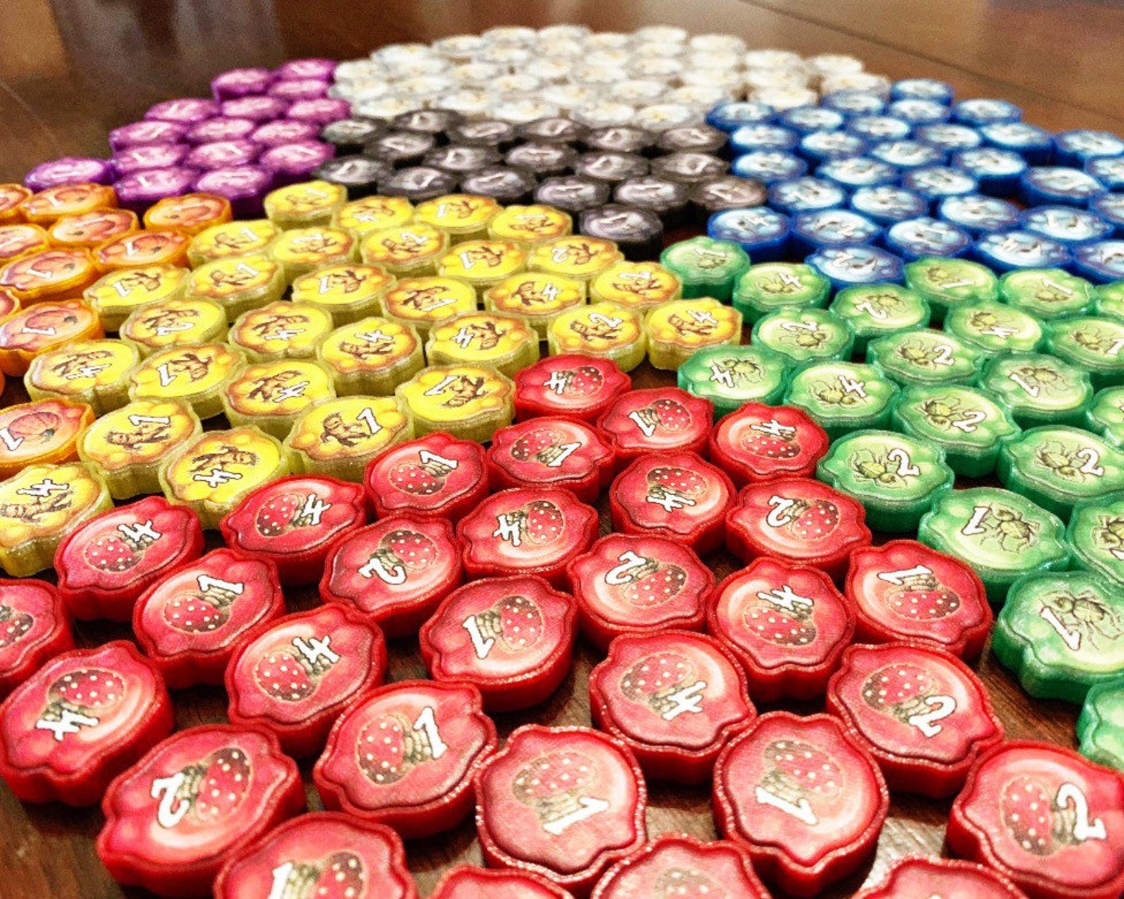 Base/expansion Quacks of Quedlinburg Game Deluxe Upgraded Tokens - Etsy