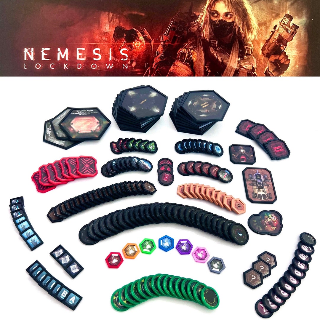 Deluxe Nemesis Lockdown Token Shields - Etsy