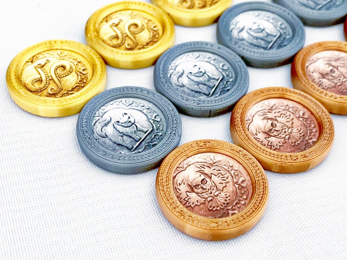 Deluxe Witch Coin Token Shields for Quacks of Quedlinburg | Etsy