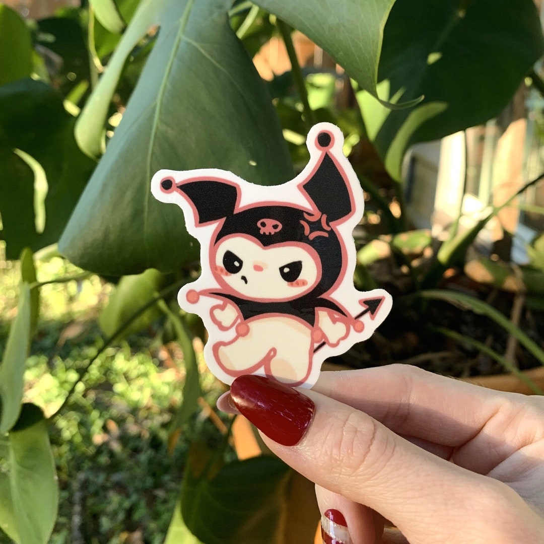 Angry Kuro Sticker - Etsy