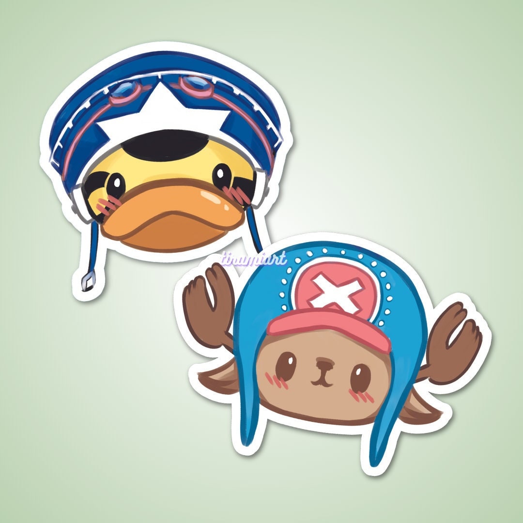 One Piece Chopper Karoo Sticker Set - Etsy