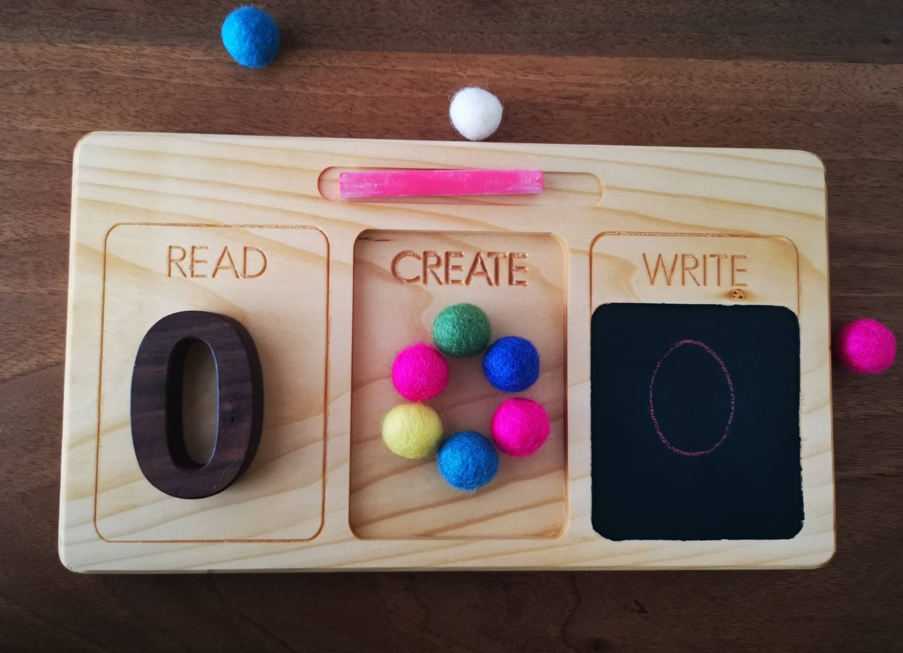 Wooden Learning Board Educational Wooden Toy Montessori - Etsy Australia
