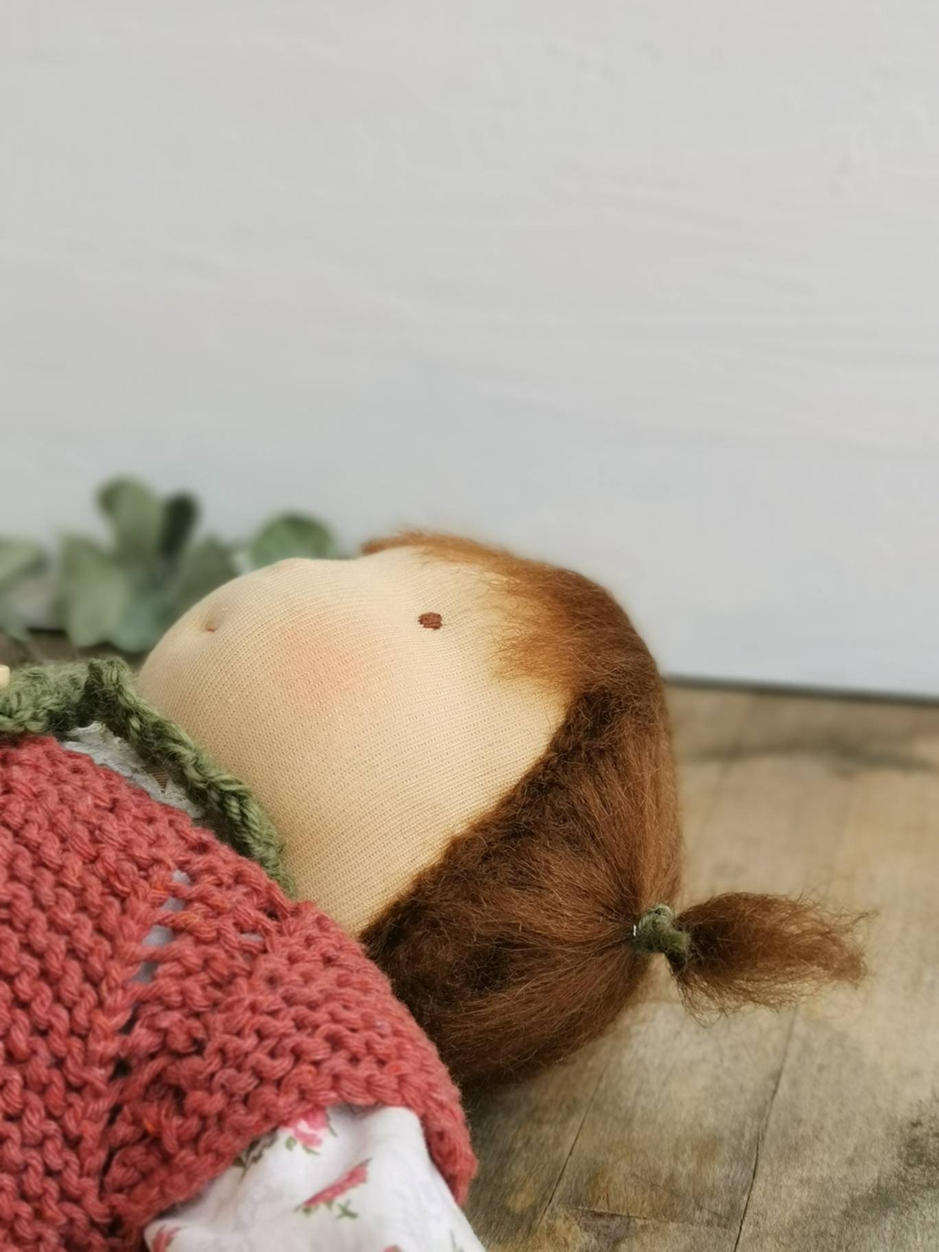 Waldorf Baby Doll, Steiner Doll, Natural Fiber Doll, Ecofriendly Toy ...