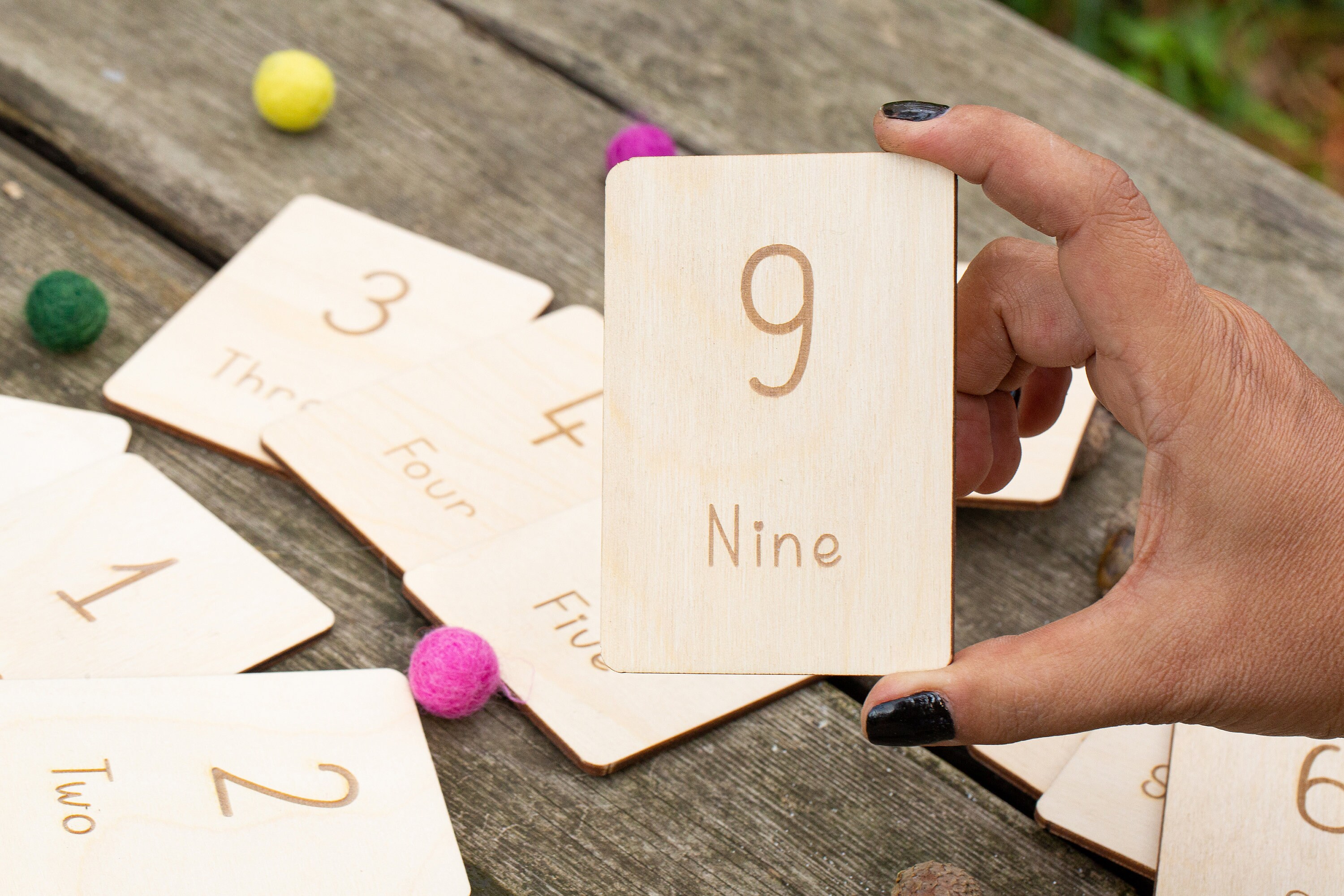Wooden Math Board With Numbers and Symbols Montessori Math - Etsy