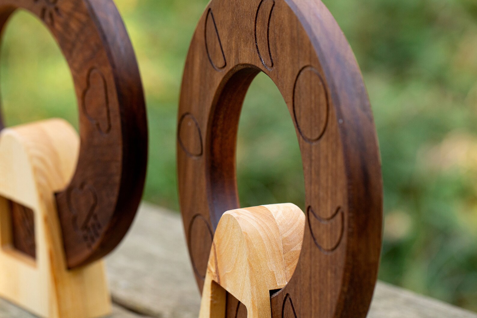 Wooden Weather Wheel, Weather Learning Chart, Educational Montessori ...