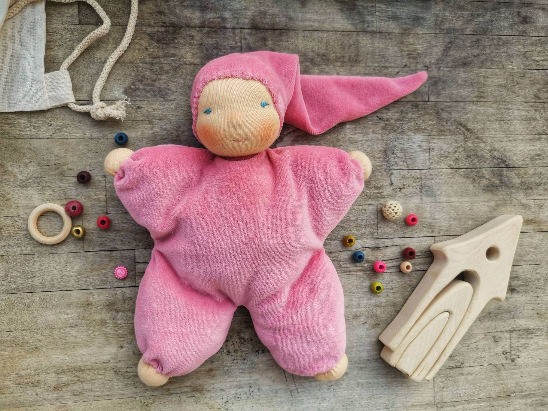 Waldorf Butterfly Doll Natural Baby Doll First Birthday Doll - Etsy
