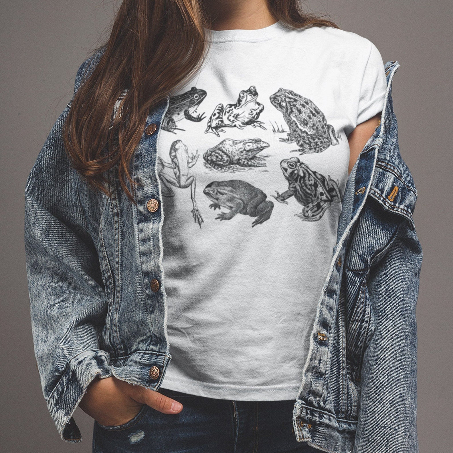 Frog Shirt, Goblincore Shirt, Cottage Core Shirt, Cottagecore Clothes ...