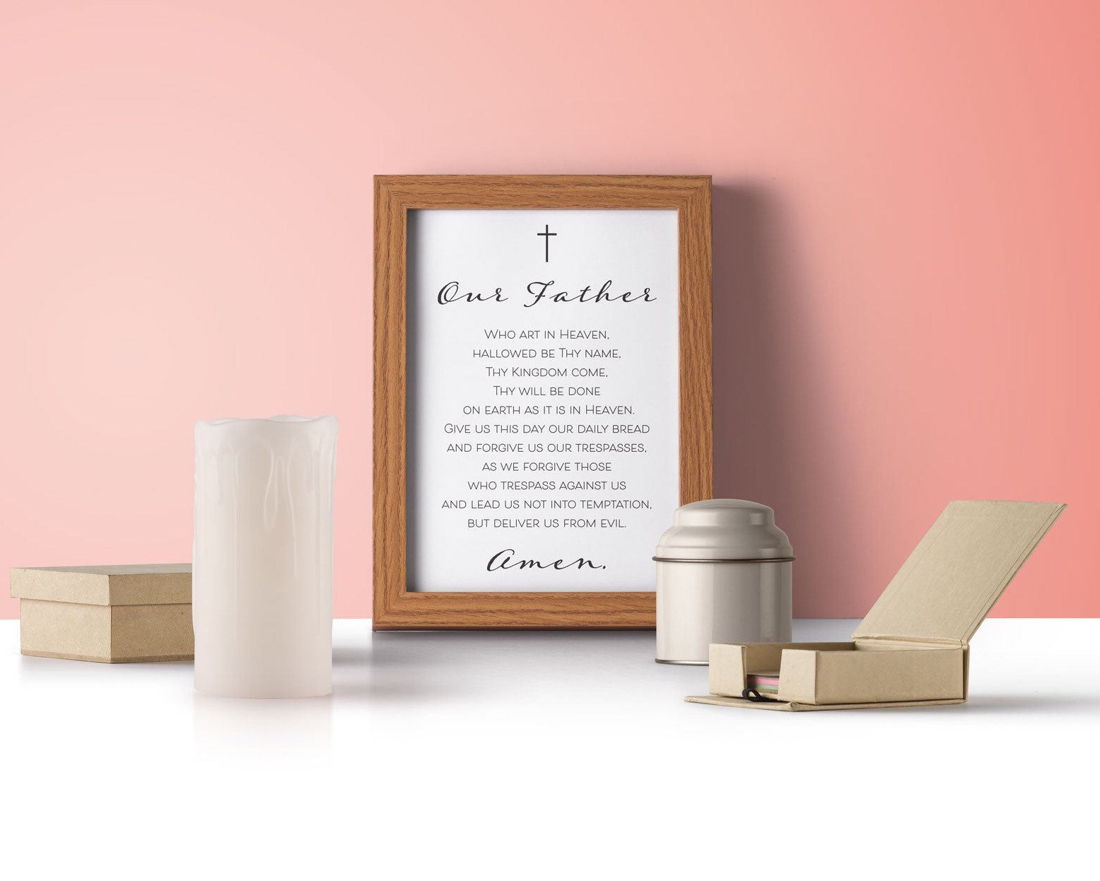 Our Father Prayer | Our Father Prayer Printable | Gift | Digital File ...
