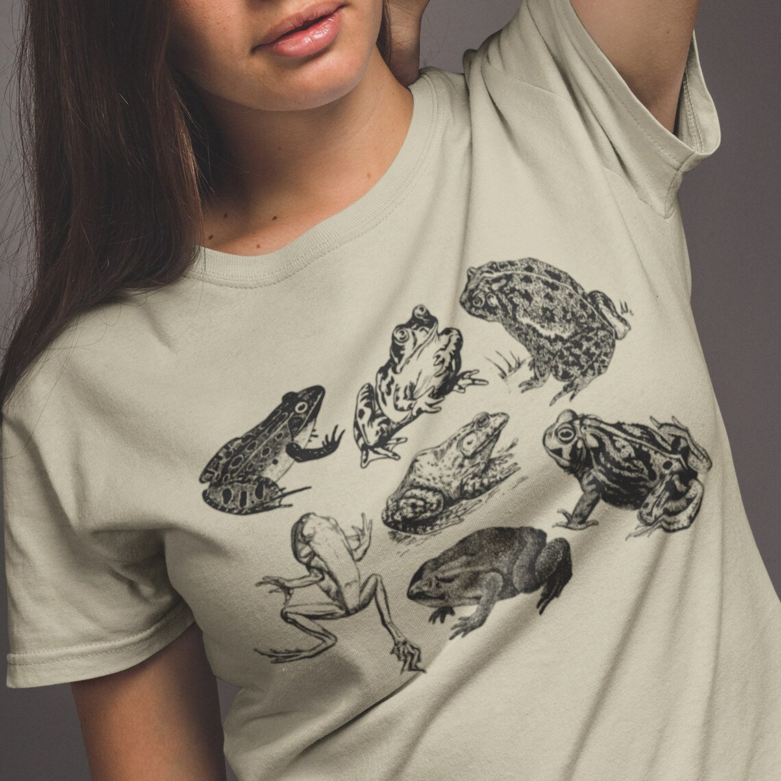 Frog Shirt, Goblincore Shirt, Cottage Core Shirt, Cottagecore Clothes ...