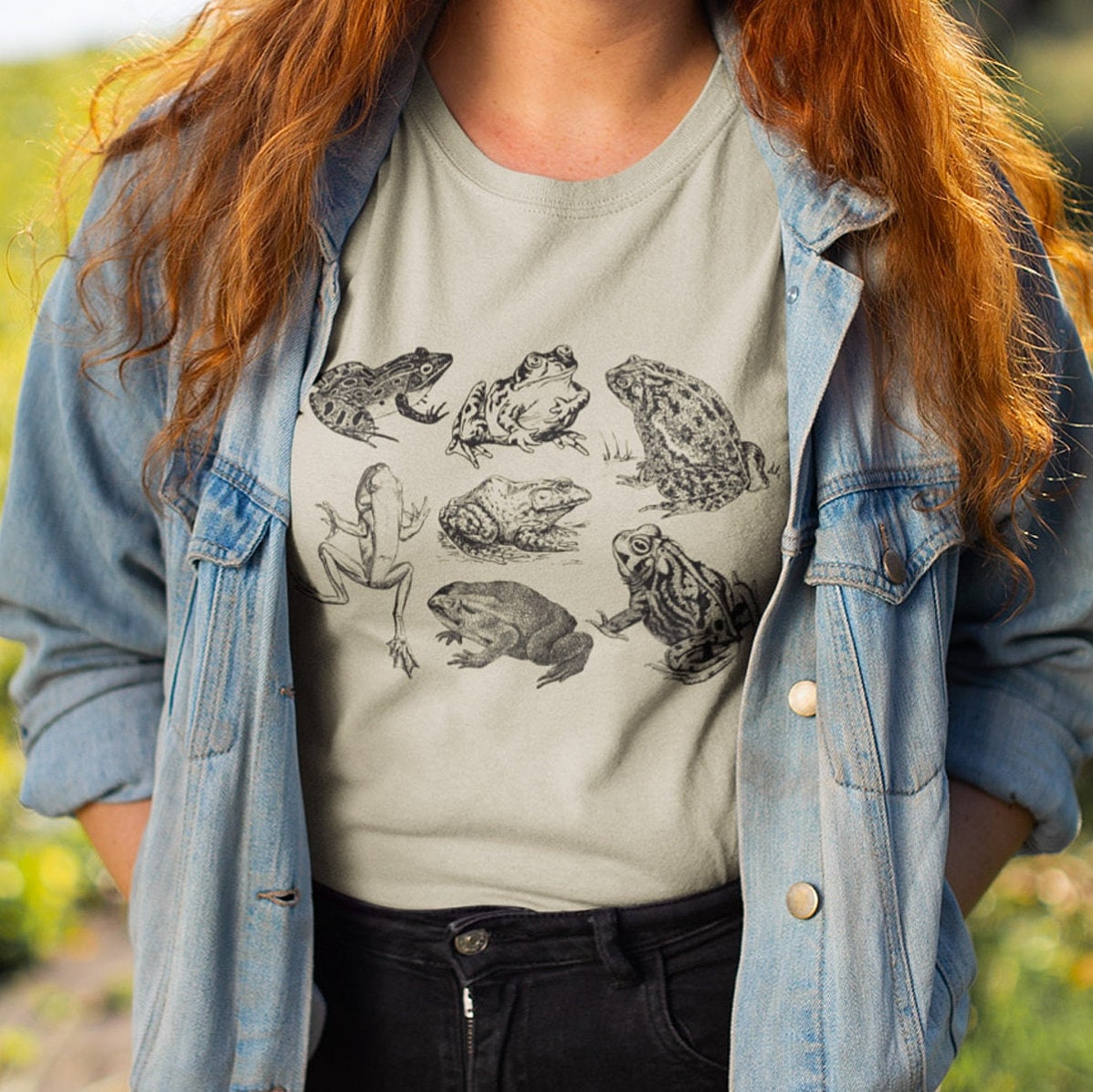 Frog Shirt, Goblincore Shirt, Cottage Core Shirt, Cottagecore Clothes ...