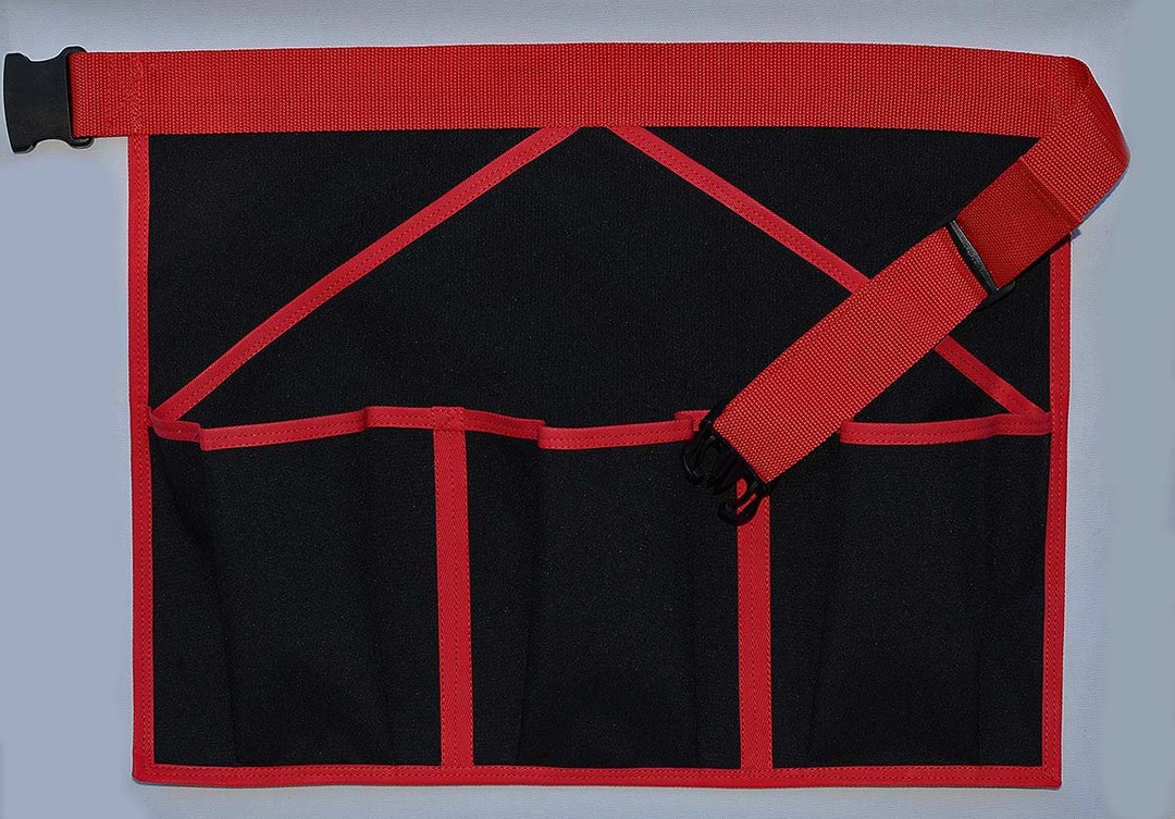 Money Apron - 6 Pocket Money-change Apron Hidden Pocket - HEAVY DUTY ...