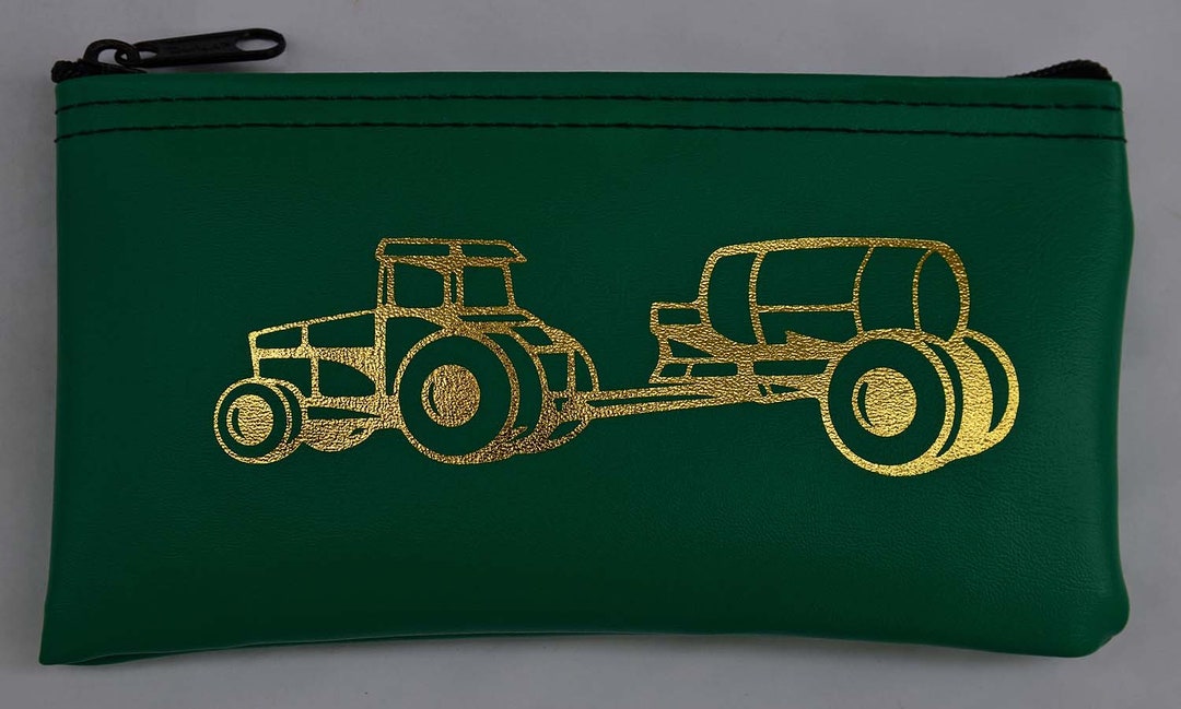 Money Bag Farmer Cash Purse Farm Tractor Cash Bag Farming Zippet Wallet ...
