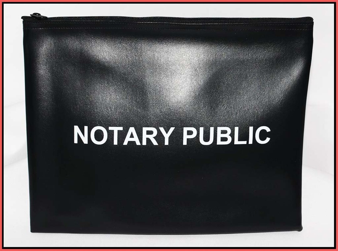 Notary Public Bag - Notary Public - Notary Public Storage Bag ...