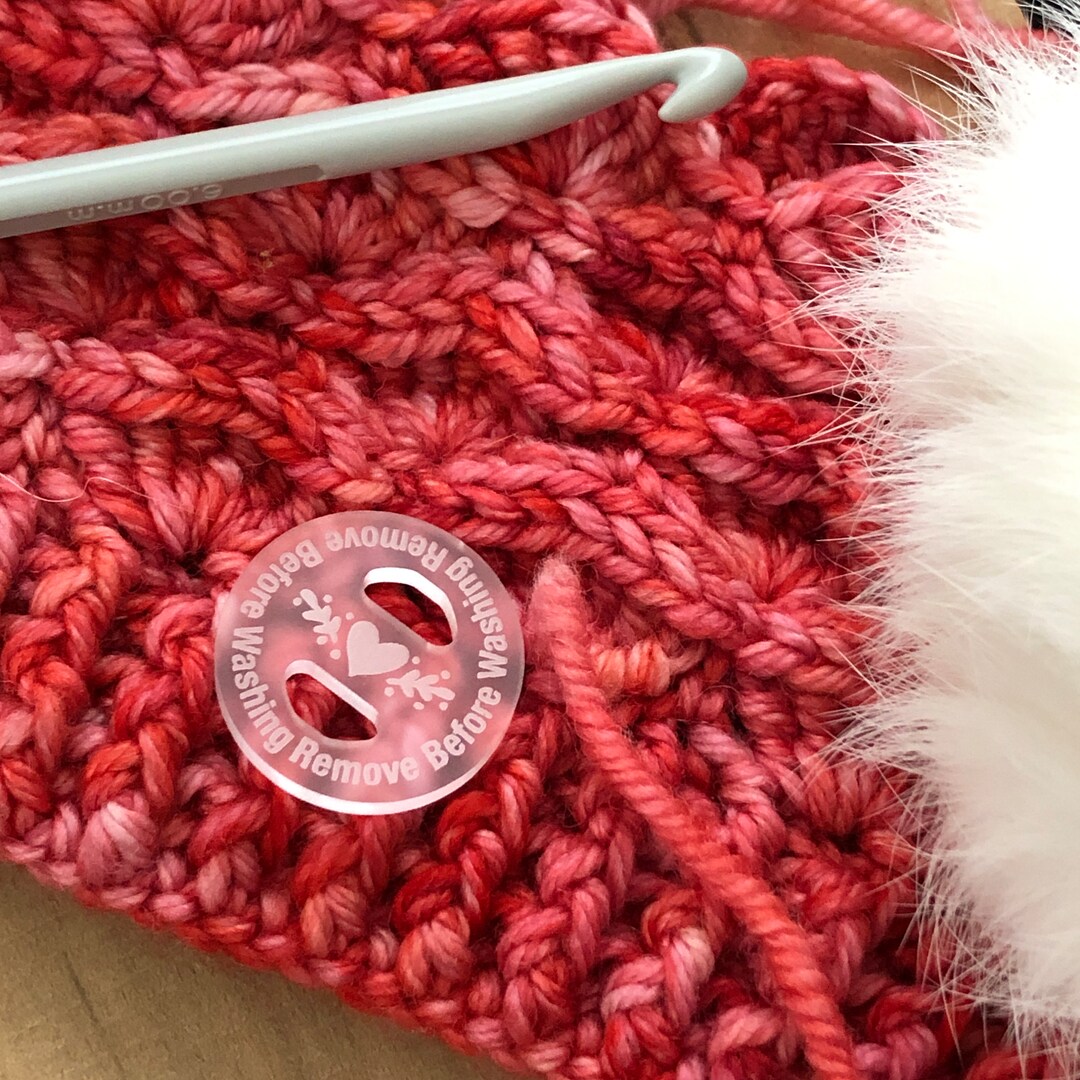 Pom Pom Acrylic Buttons - Etsy