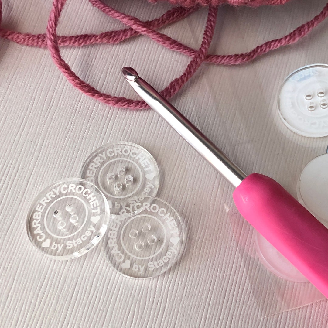 Personalised Buttons | Custom Acrylic Buttons | Branding Labels ...