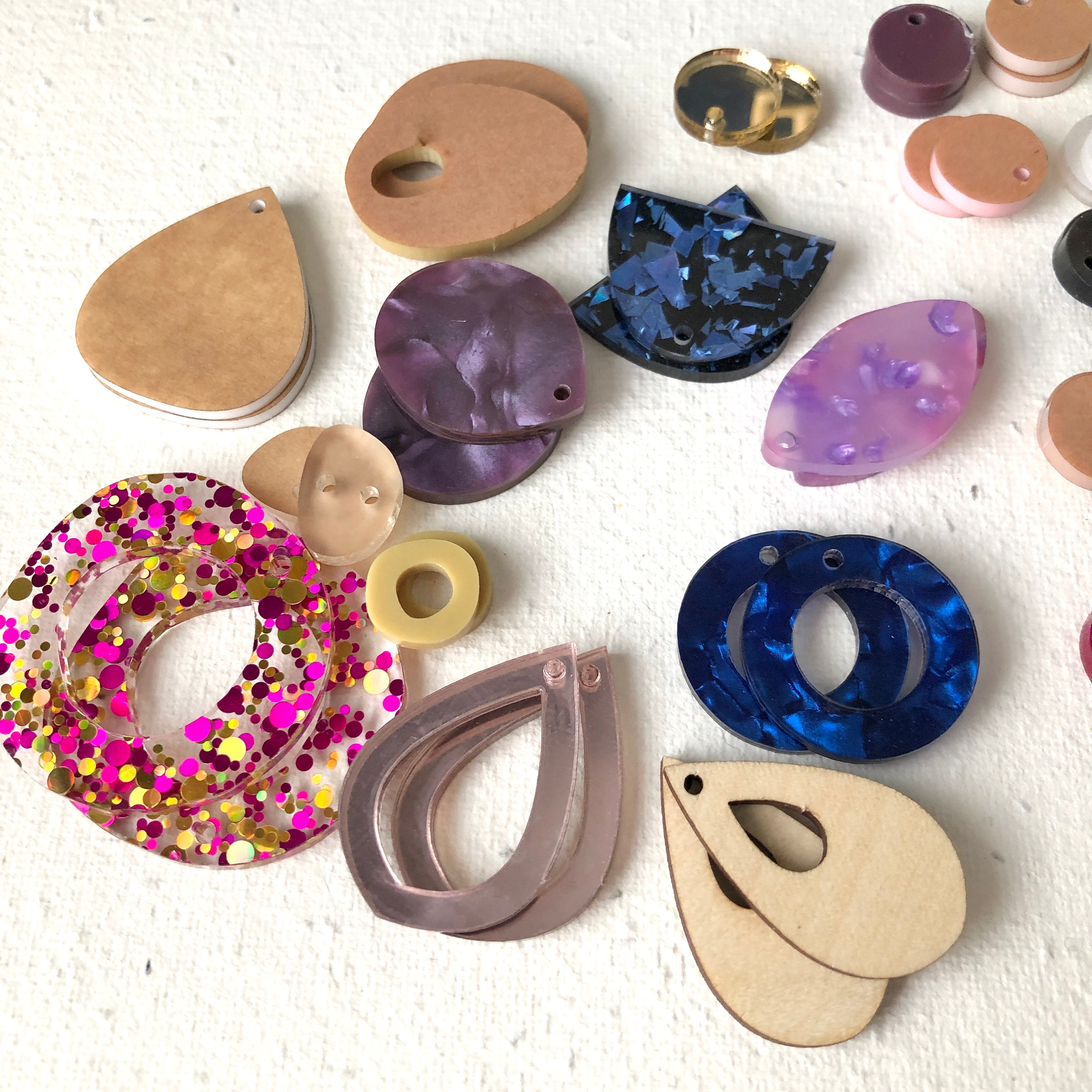 DIY Earring Kit | Acrylic Earring Kit | Bulk Acrylic Earrings | DIY ...