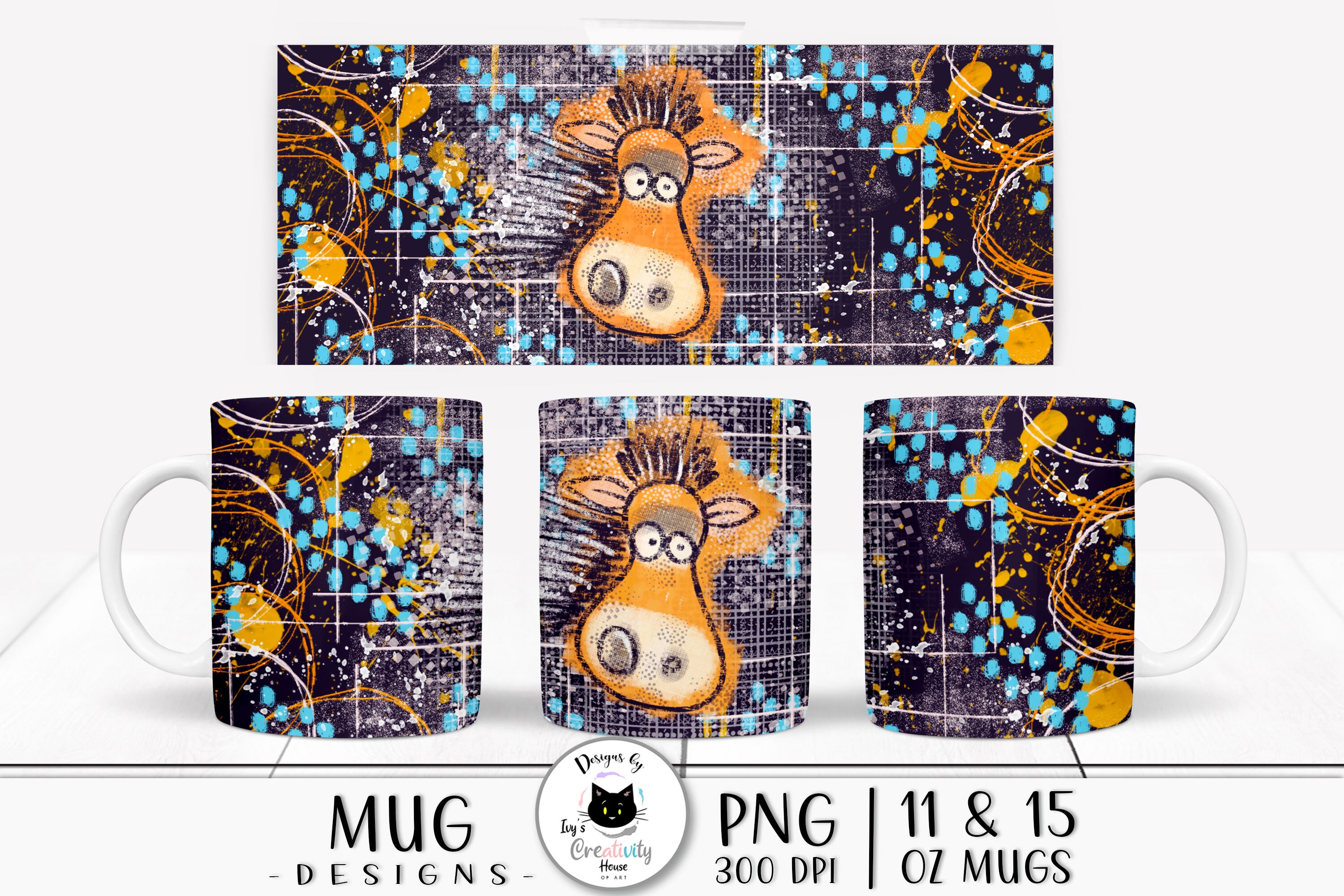 Farm Animal Png, Mug Sublimation Designs, Mug Wrap Png, Farm ...
