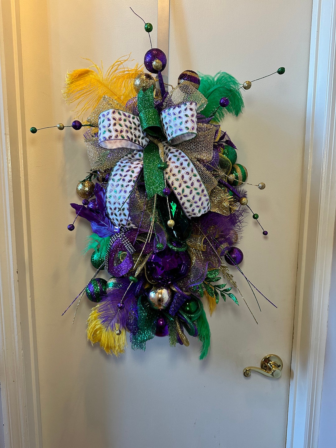 Mardi Gras Gem Swag, Mardi Gras Swag, Carnival Swag, Fat Tuesday Swag ...