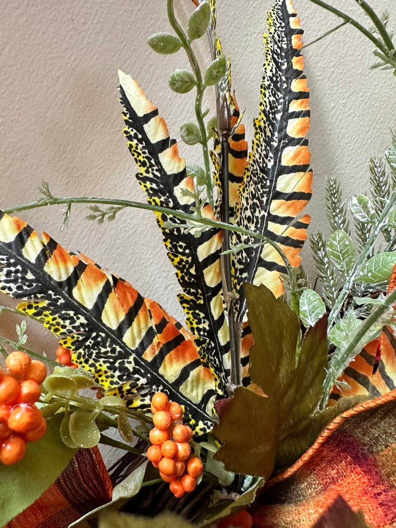 Fall Grapevine Door Wreath, Autumn Grapevine Door Wreath, Fall Decor ...