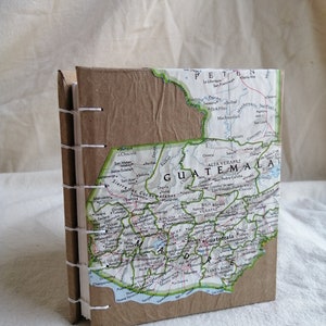 Custom Made to Order Map Travel Journal Notebook, Small - Etsy