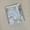 Custom Made to Order Map Travel Journal Notebook, Small - Etsy