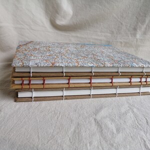 Custom Made to Order Map Travel Journal Notebook, Large - Etsy