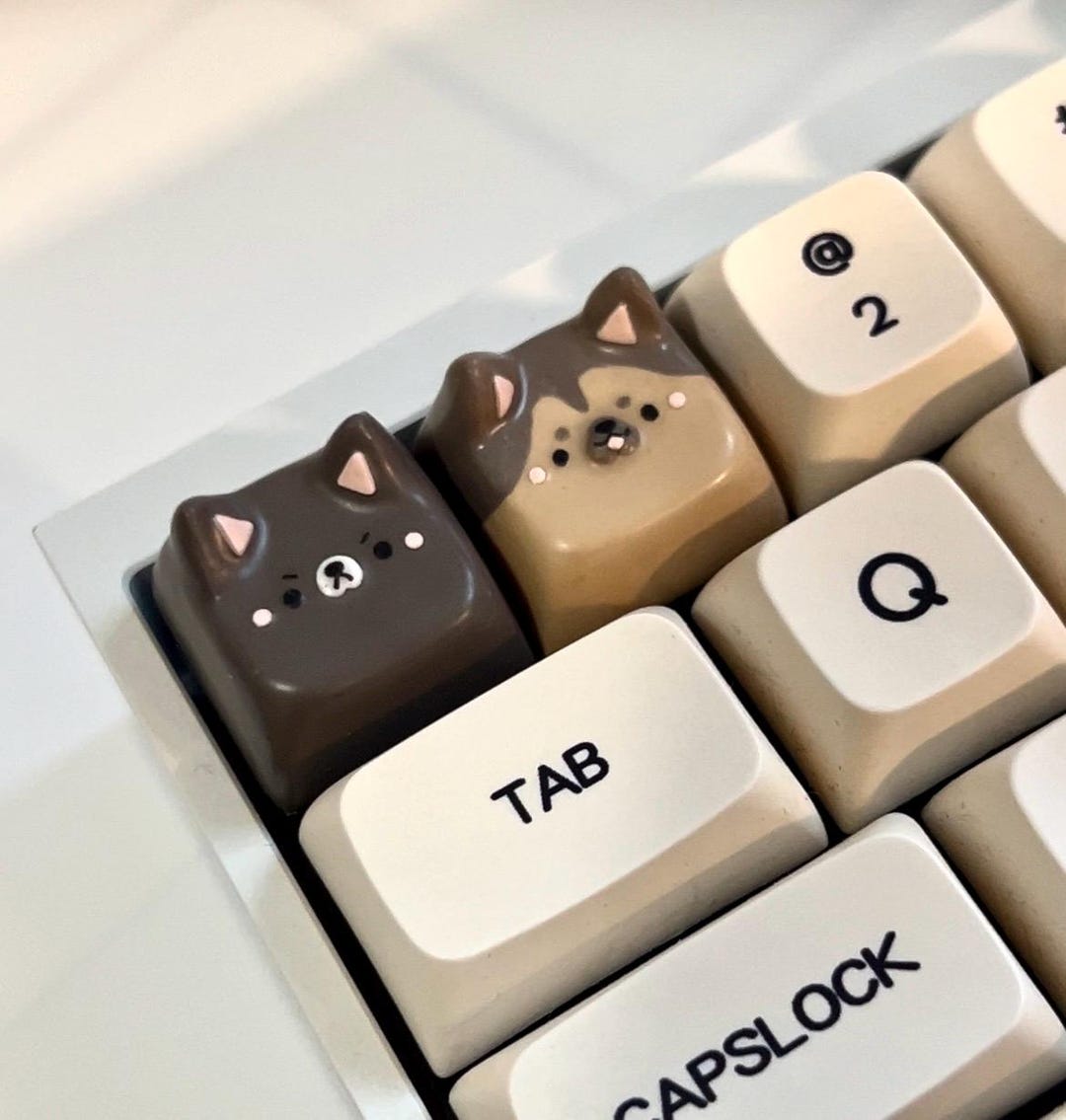 Custom Artisan Keycap for Mechanical Keyboards Handmade From Polymer ...