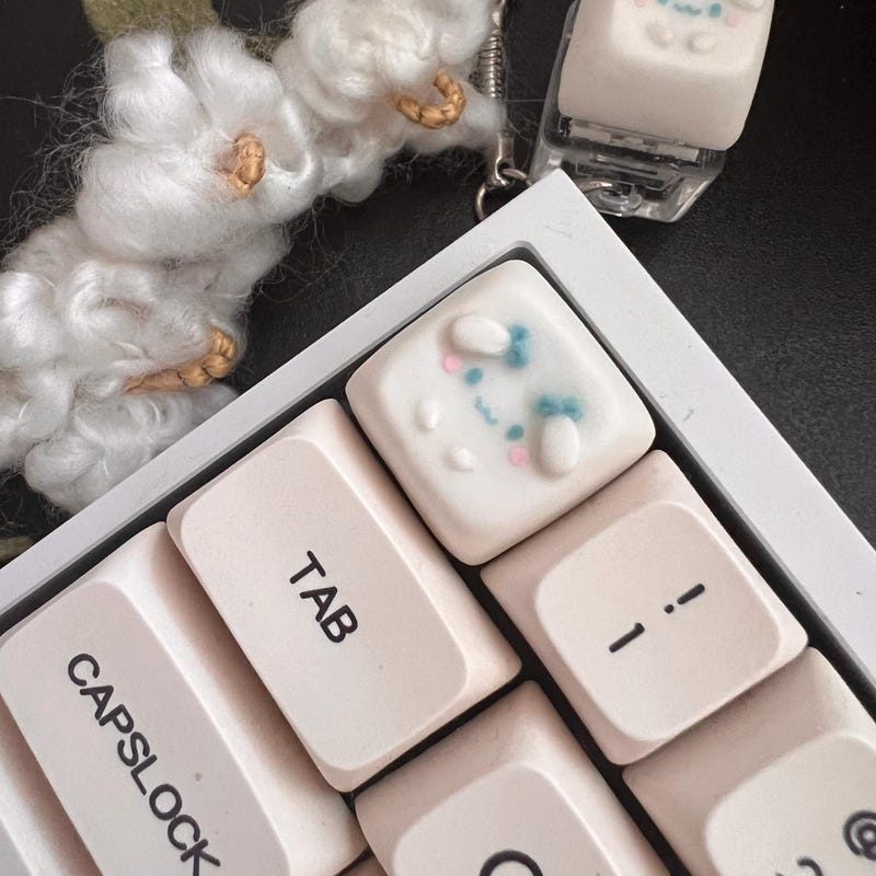 Ceramic Keycaps Keyboard - Etsy