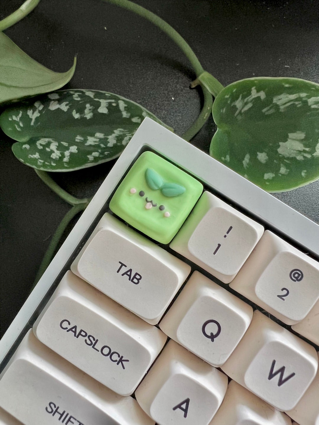 Mokoko Sprout Artisan Clay Keycaps for Mechanical Keyboards - Etsy
