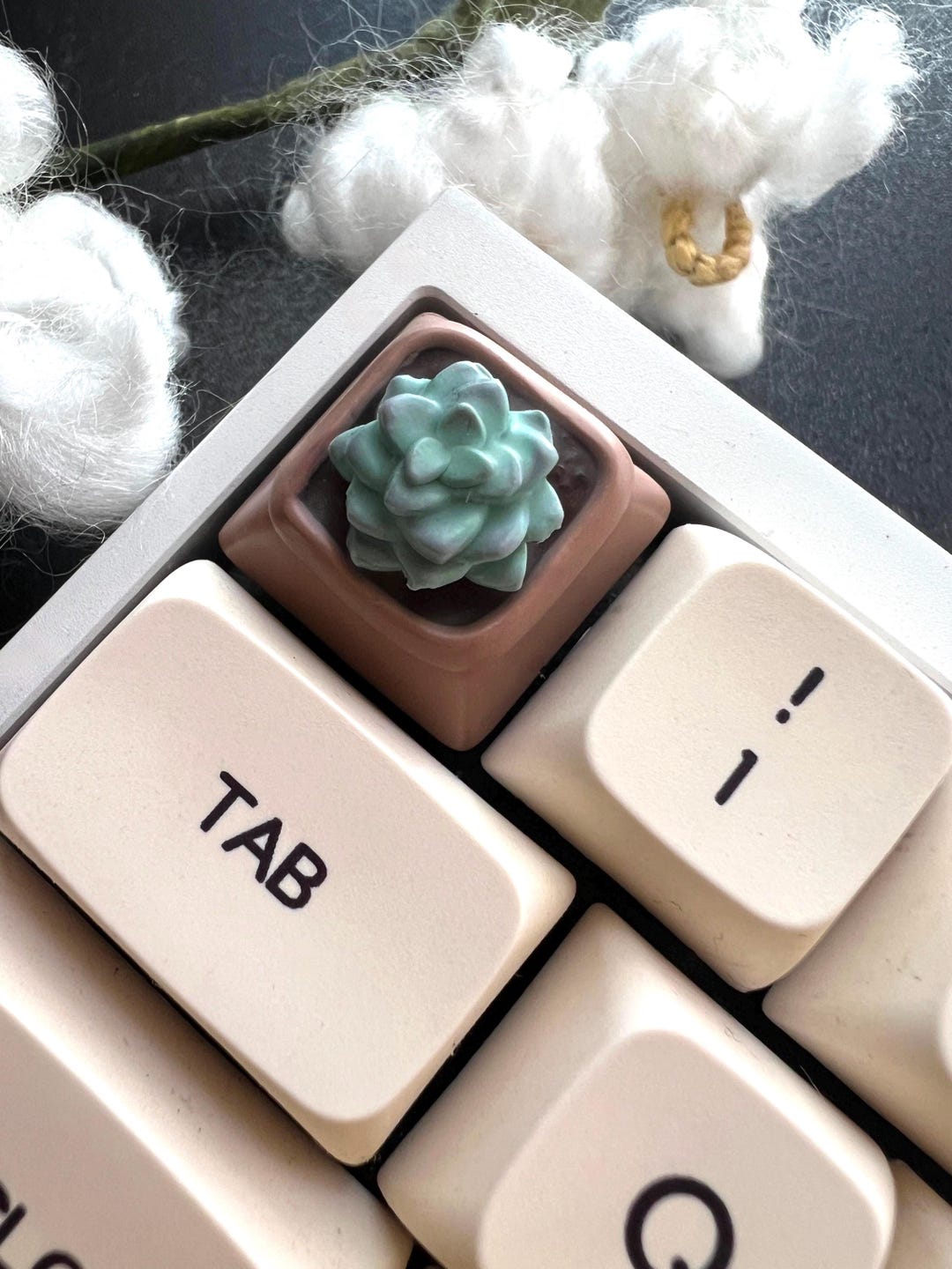 Succulent Plant Keycap for Mechanical Keyboards - Etsy