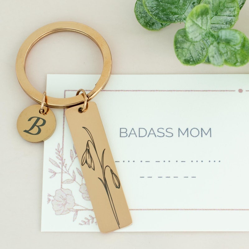 Morse Code Keyring - Etsy