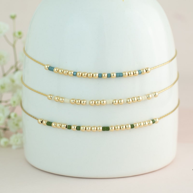 Morse Code Bracelet - Etsy