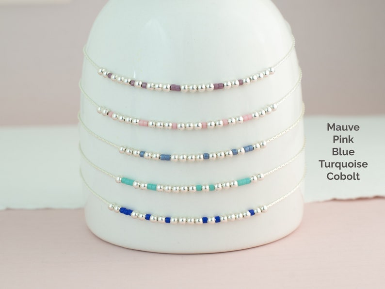 Personalized Morse Code Necklace Custom Name Tiny Bead - Etsy