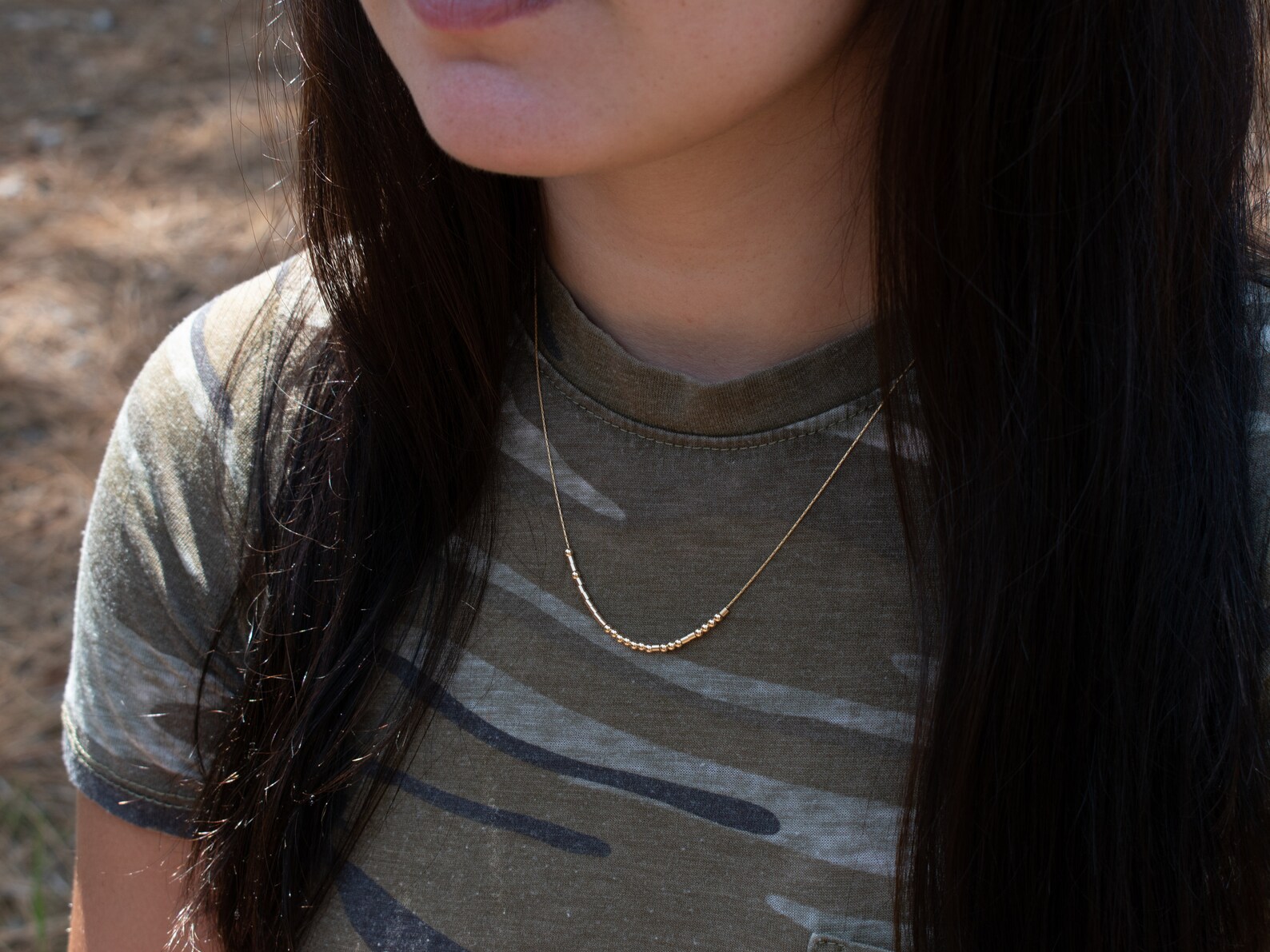 Not Today Satan Morse Code Necklace, Christian Jewelry, Mantra Necklace ...