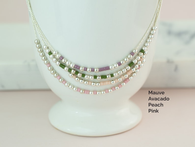 Personalized Morse Code Necklace Custom Name Tiny Bead - Etsy