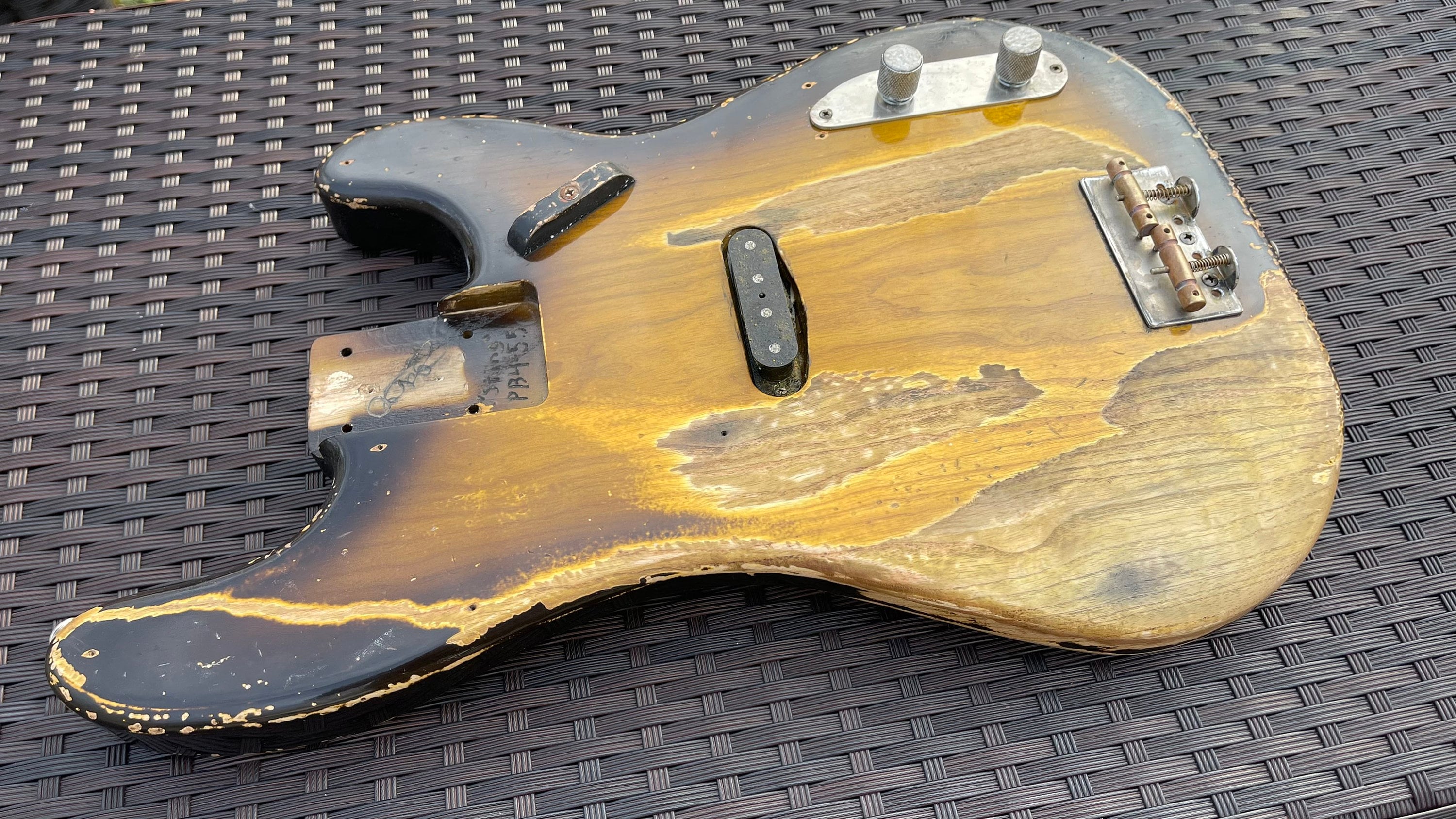 Sting-style P Bass Body - Etsy