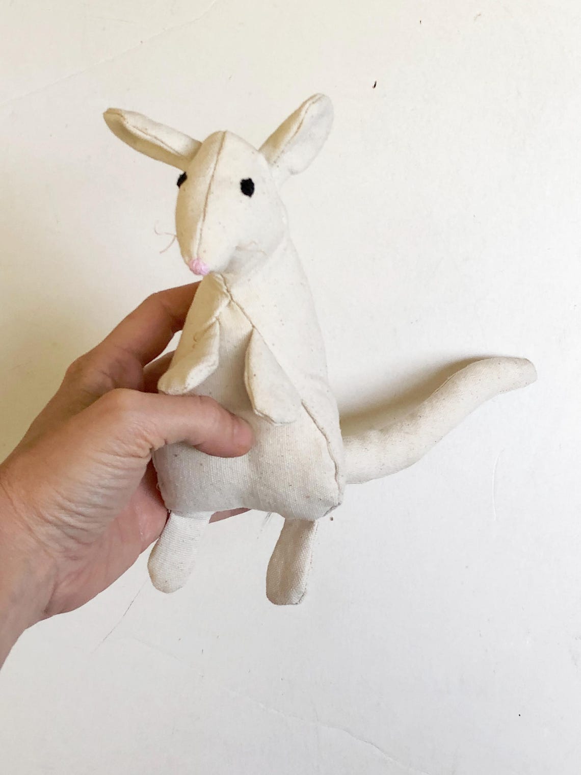 Standing Rat Doll Plush Sewing Pattern Instant Download With Video ...