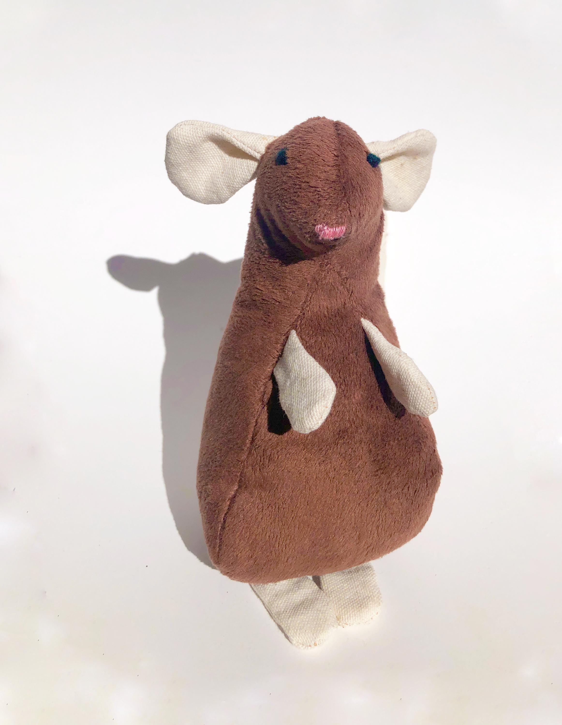 Standing Rat Doll Plush Sewing Pattern Instant Download With Video ...