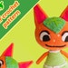 PDF Pattern Pumpkin Sprite Language English - Etsy
